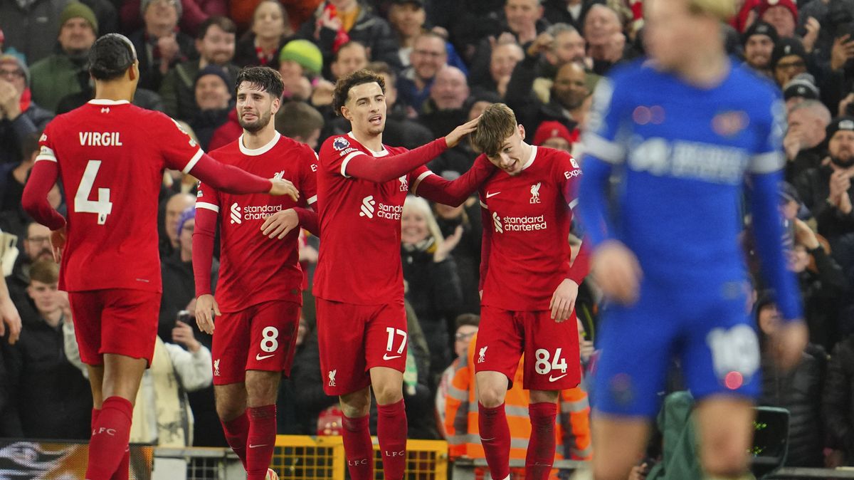 Liverpool - Chelsea 4:1, Fotbalisté Liverpoolu deklasovali Chelsea a ...