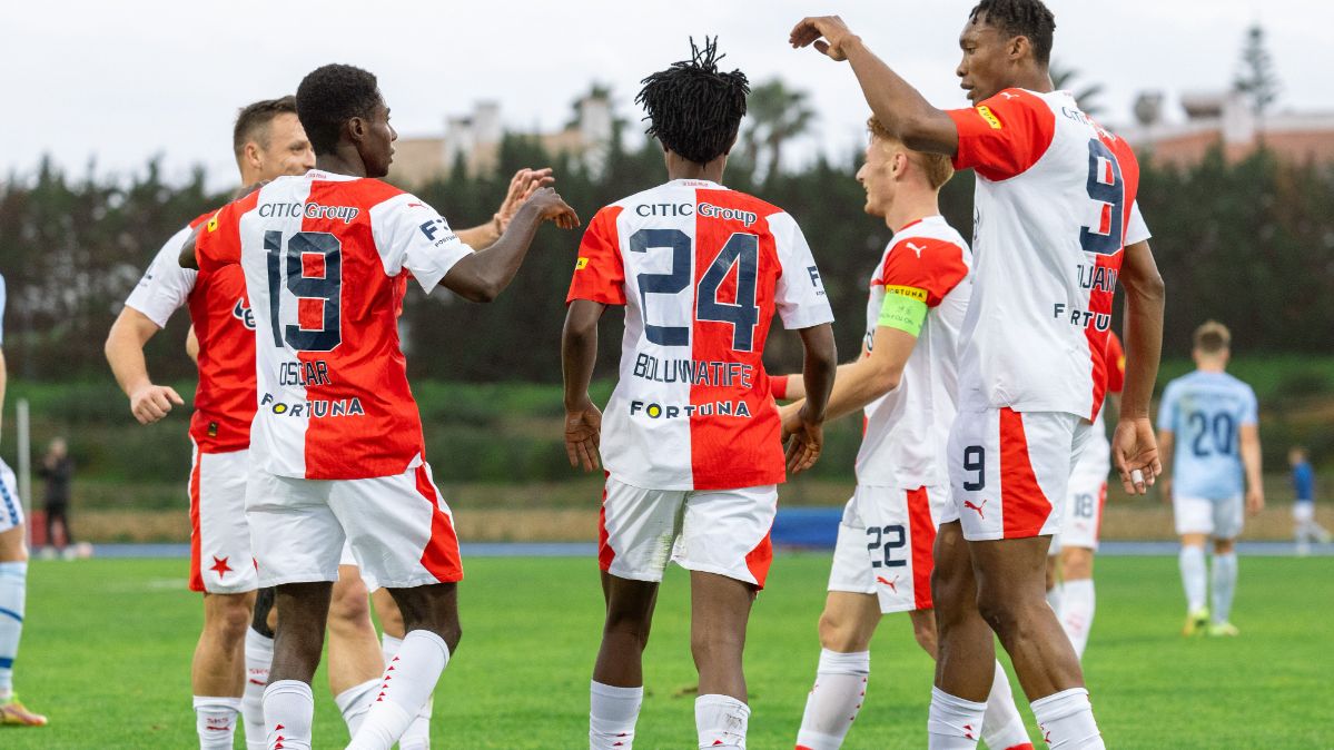 Slavia si v přípravě zastřílela - Sport.cz