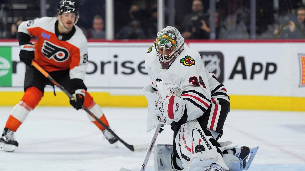 NHL | Philadelphia - Chicago 3:2 PP, Mrázek neodvrátil porážku Chicaga ...