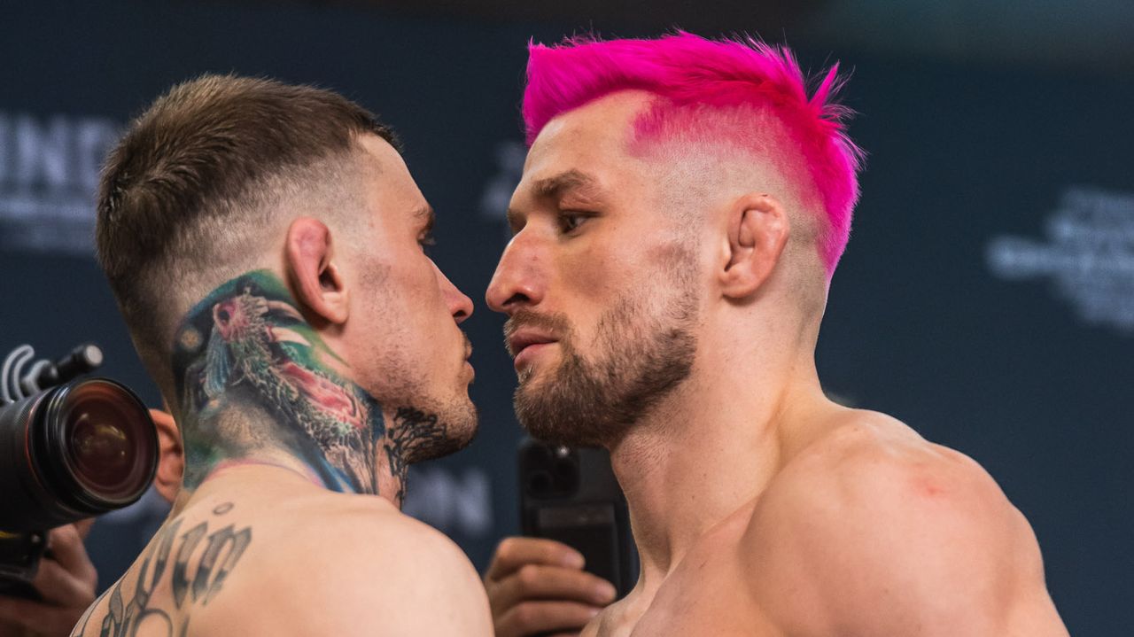 David Kozma musel při vážení odložit brýle i trenky. Pak se napětí mezi ním a Pukačem dalo ...