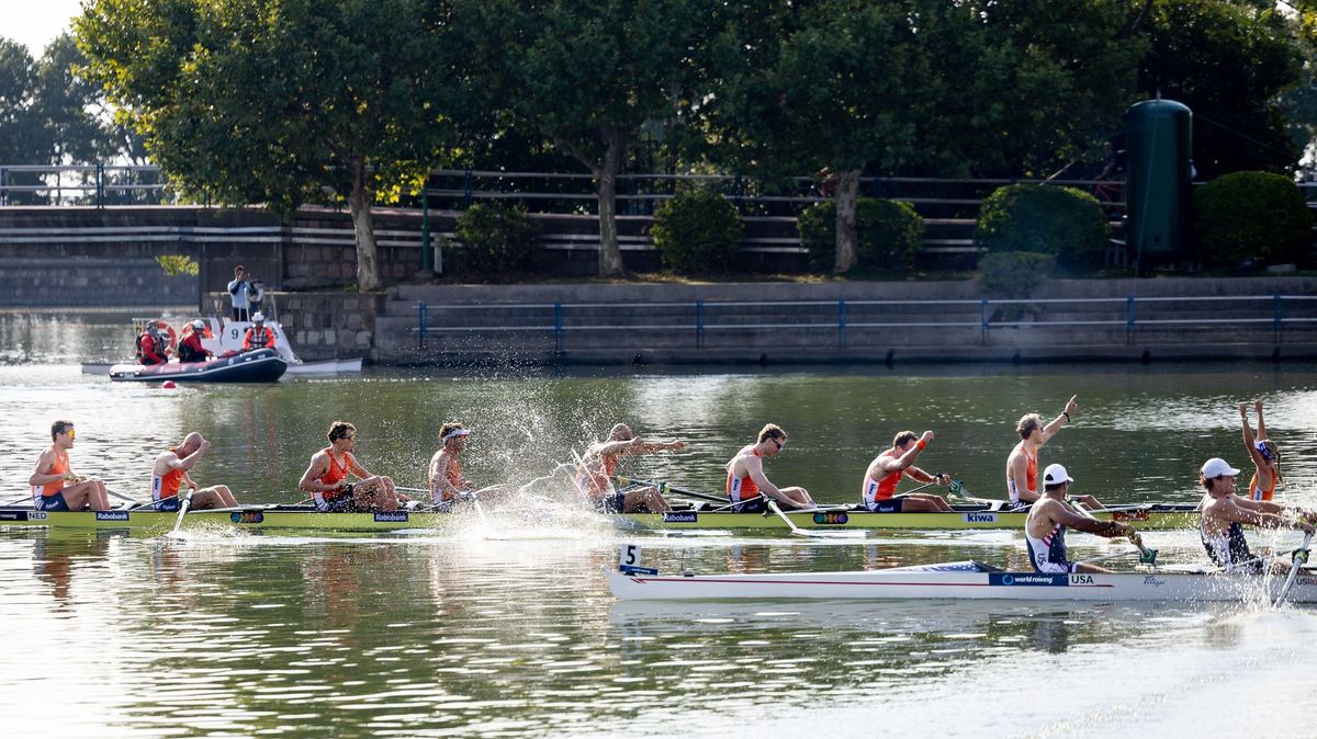 Česká smíšená osma skončila na MS ve veslování druhá ve finále B - Sport.cz